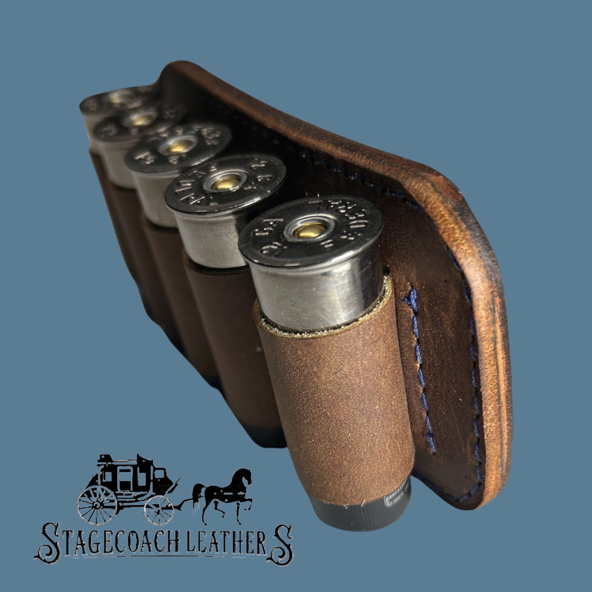 Little Buck 12ga Belt Shell Carrier – Stagecoach Leathers