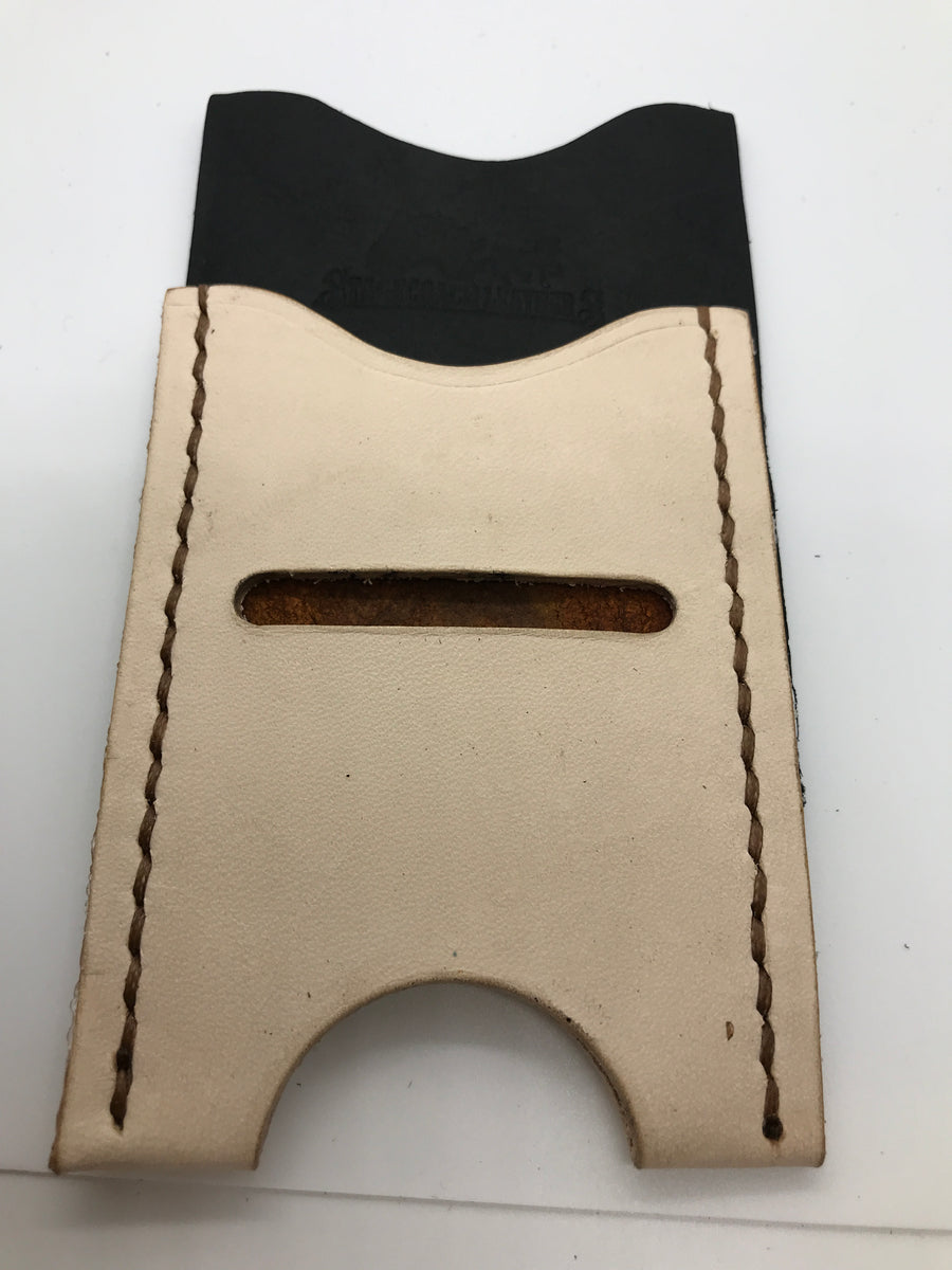 CISCO Front Pocket 1-slot Leather Wallet. – Stagecoach Leathers